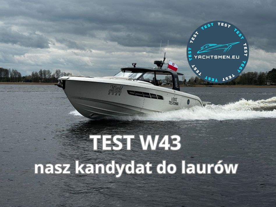 TEST W43 motor yacht from Augustów - our candidate for boats awards ...